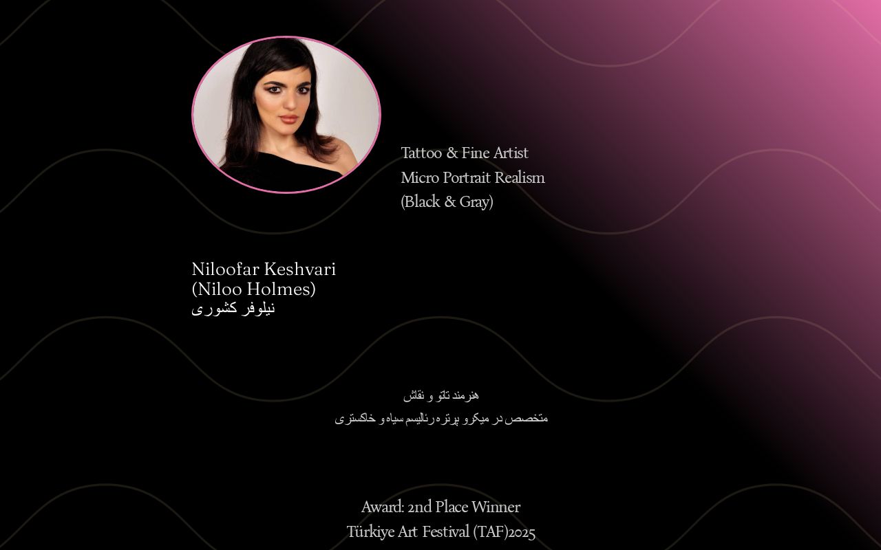 Niloofar Keshvari | Tattoo Artist